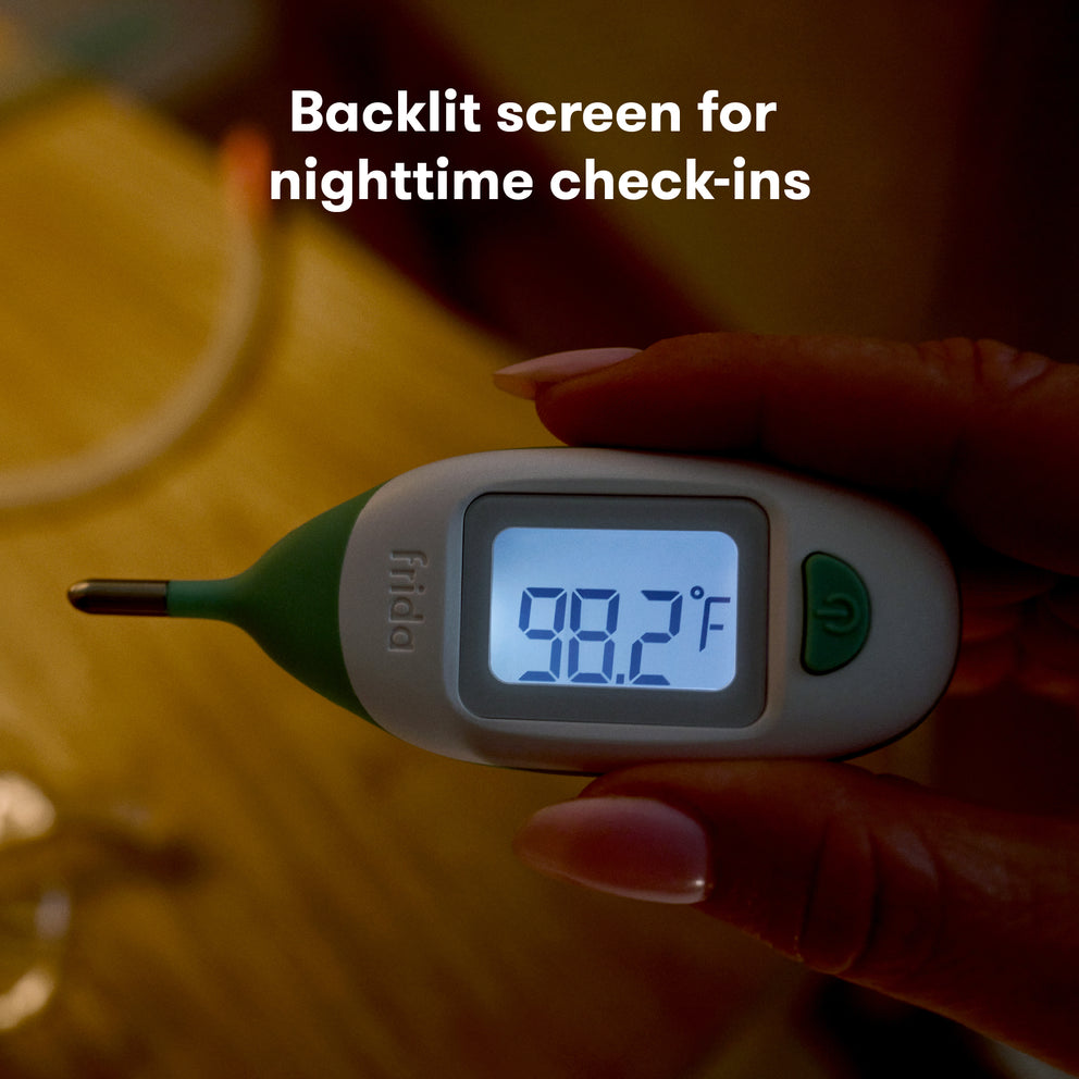 Quick-Read Digital Rectal Thermometer – Frida | The fuss stops here.