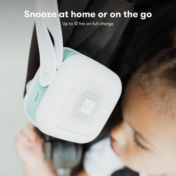 2-in-1 Portable Sound Machine + Nightlight – Frida | The fuss stops here.