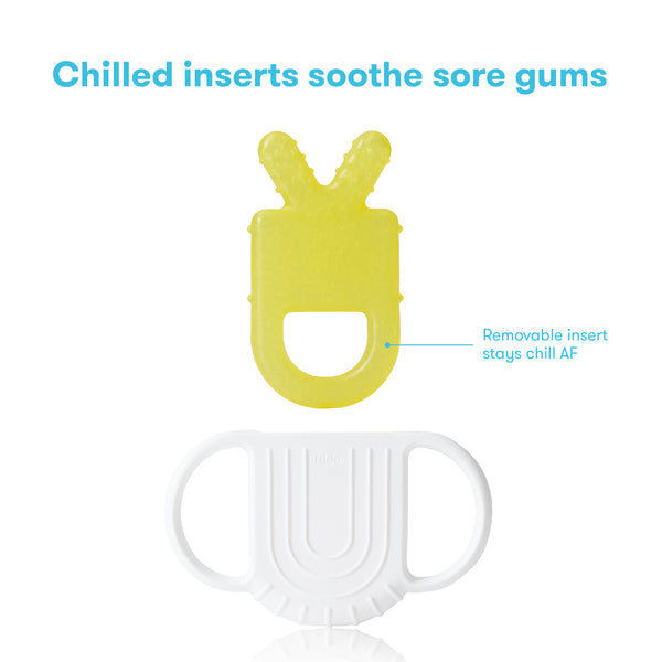 Not-Too-Cold-To-Hold Teether – Frida | The fuss stops here.