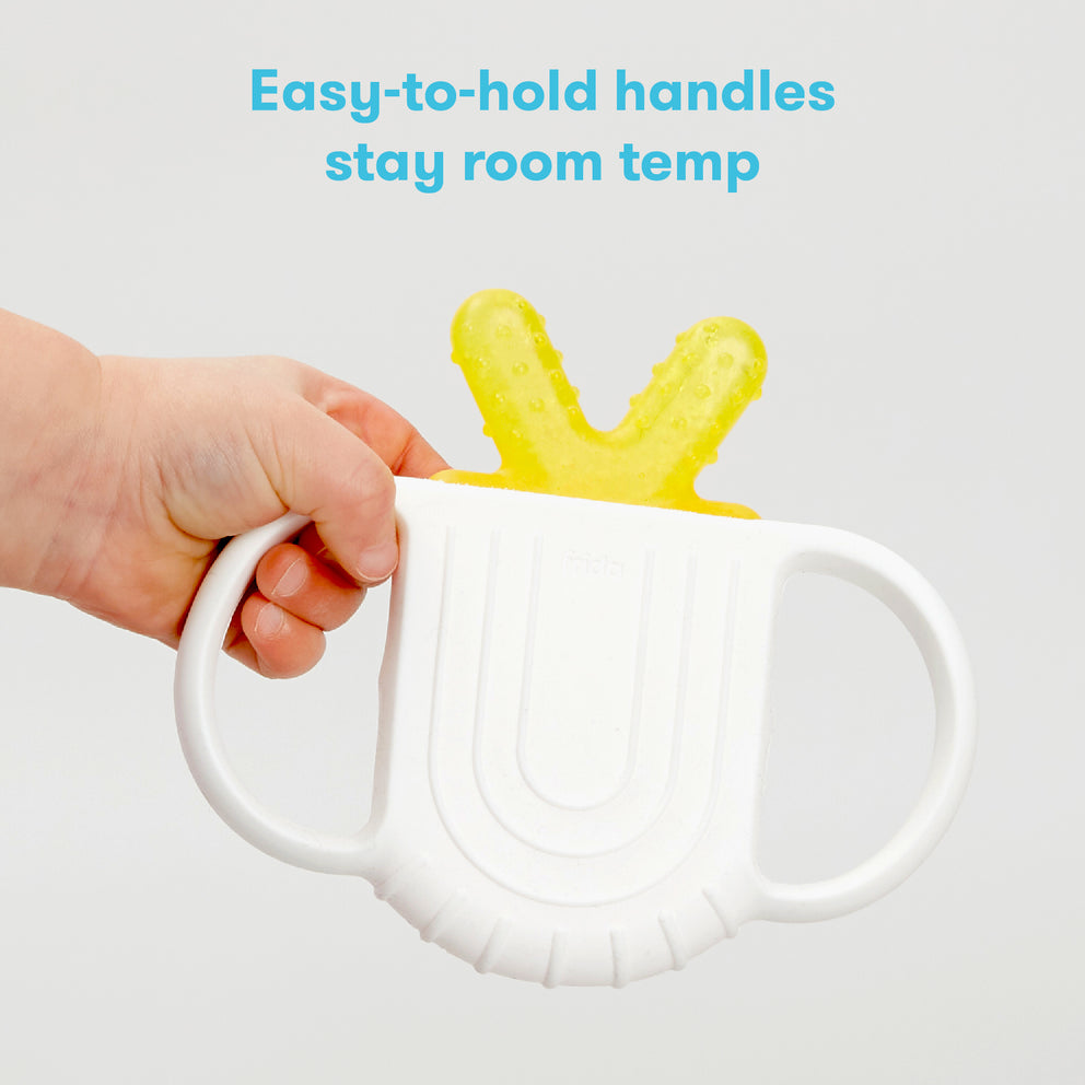 Not-Too-Cold-To-Hold Teether – Frida | The fuss stops here.