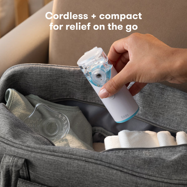 Ultra-Quiet Portable Nebulizer – Frida | The fuss stops here.