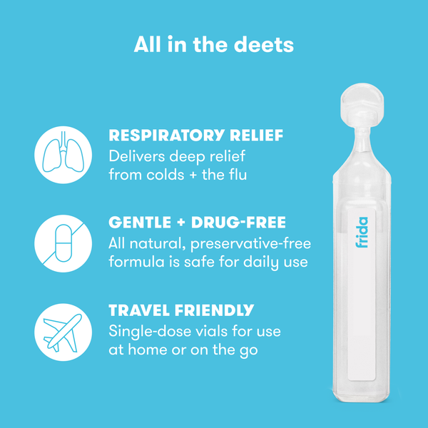 Nebulizer Sterile Saline – Frida | The fuss stops here.